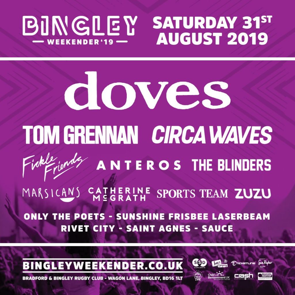 Bingley Weekender – Doves Music Blog